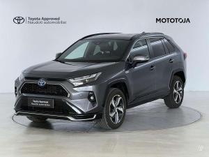 Pelēks Toyota RAV4 2022 Viļņa, ar dzinēja tilpumu 2.49 L un nobraukumu 132 tūkst. km par 35900 €, foto  vietnē AUTOMOTO.COM.LV