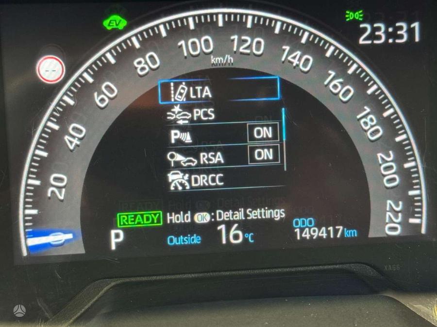 Pelēks Toyota RAV4 2022 Šauļi, ar dzinēja tilpumu 2.49 L un nobraukumu 149 tūkst. km par 22900 €, foto 24 vietnē AUTOMOTO.COM.LV