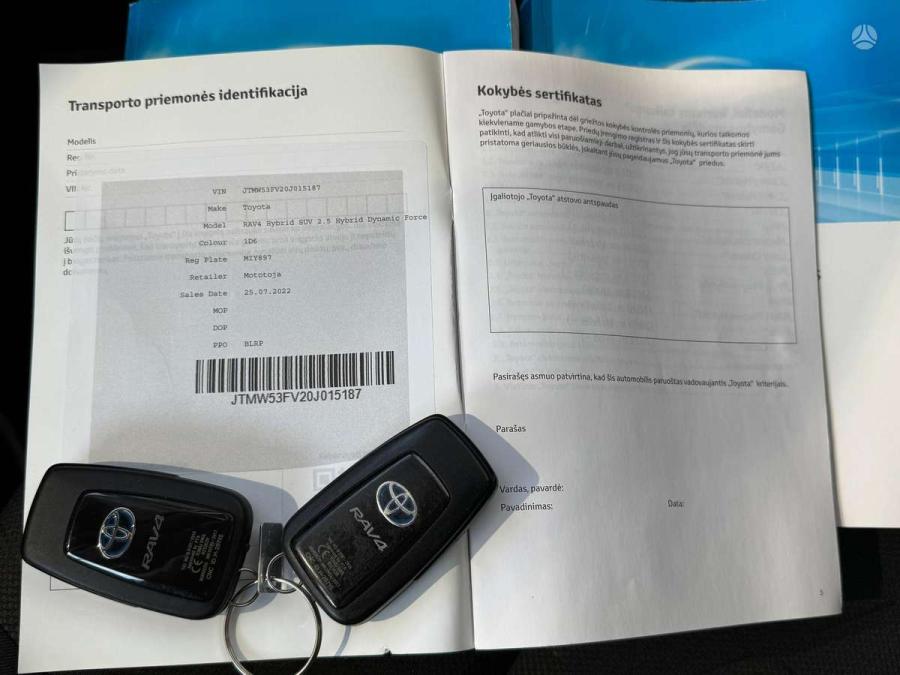 Pelēks Toyota RAV4 2022 Šauļi, ar dzinēja tilpumu 2.49 L un nobraukumu 149 tūkst. km par 22900 €, foto 26 vietnē AUTOMOTO.COM.LV