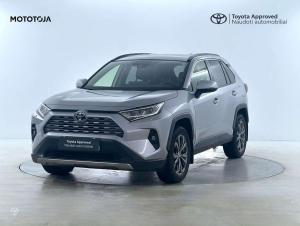 Pelēks Toyota RAV4 2023 Viļņa, ar dzinēja tilpumu 1.99 L un nobraukumu 59 tūkst. km par 28900 €, foto  vietnē AUTOMOTO.COM.LV