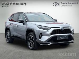 Grey Toyota RAV4 2023 in Riga, with an engine capacity of 2.50 L and mileage of 65 thousand km for 43990 €, photo 27 on AUTOMOTO.COM.LV