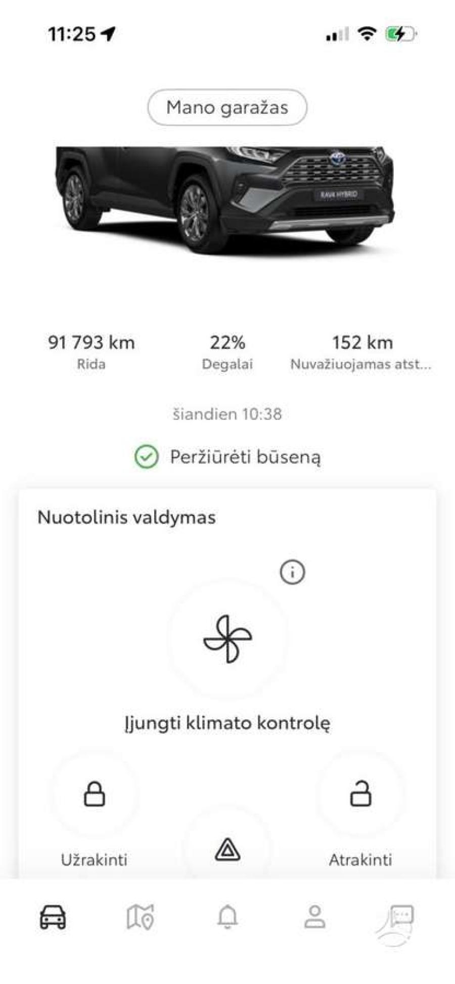 Pelēks Toyota RAV4 2023 Viļņa, ar dzinēja tilpumu 2.50 L un nobraukumu 92 tūkst. km par 31950 €, foto 37 vietnē AUTOMOTO.COM.LV