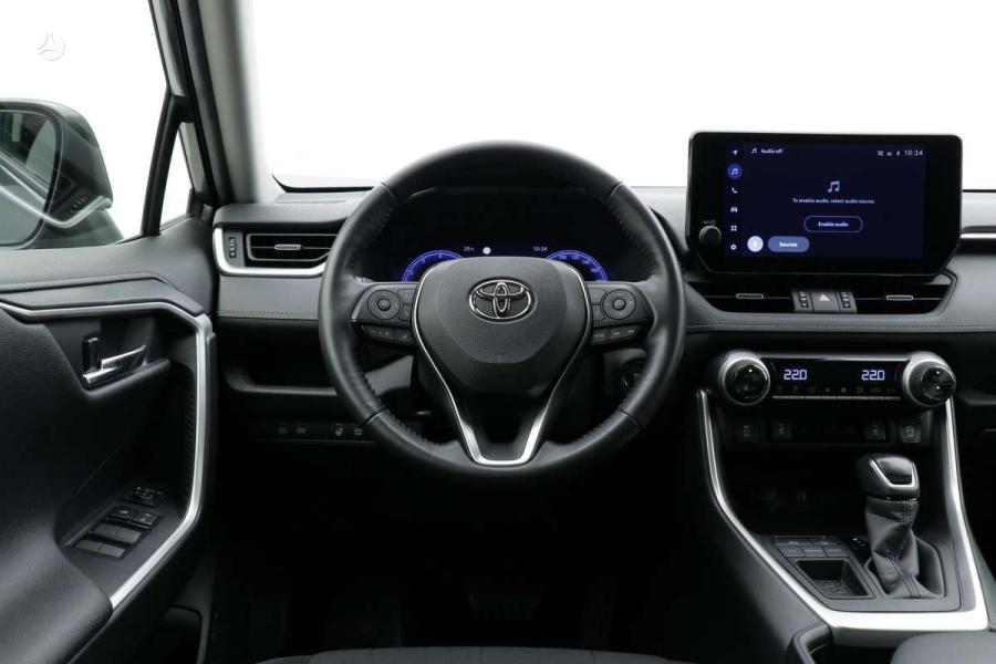 Grey Toyota RAV4 2023 in Vilnius, with an engine capacity of 1.99 L and mileage of 56 thousand km for 29900 €, photo 9 on AUTOMOTO.COM.LV