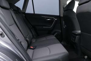 Grey Toyota RAV4 2023 in Vilnius, with an engine capacity of 1.99 L and mileage of 56 thousand km for 29900 €, photo 11 on AUTOMOTO.COM.LV