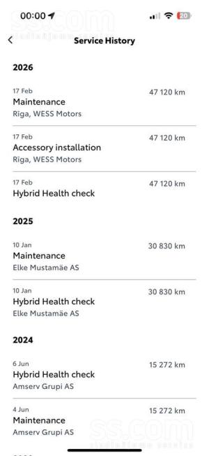 Grey Toyota RAV4 2023 in Riga, with an engine capacity of 2.50 L and mileage of 54 thousand km for 34900 €, photo 18 on AUTOMOTO.COM.LV