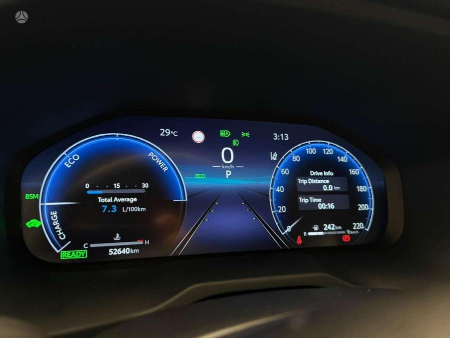 Серый Тойота РАВ 4 2023 в Паневежис, объемом двигателя 2.49 л и пробегом 53 тыс. км за 37490 €, фото 28 на AUTOMOTO.COM.LV