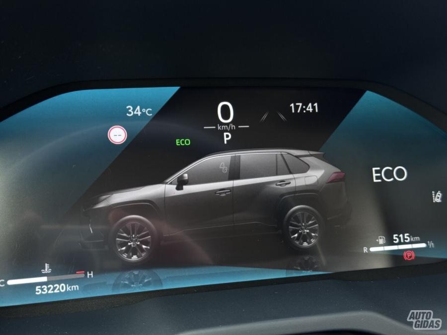 Серый Тойота РАВ 4 2023 в Авиженяй, объемом двигателя 2.00 л и пробегом 53 тыс. км за 27950 €, фото 13 на AUTOMOTO.COM.LV