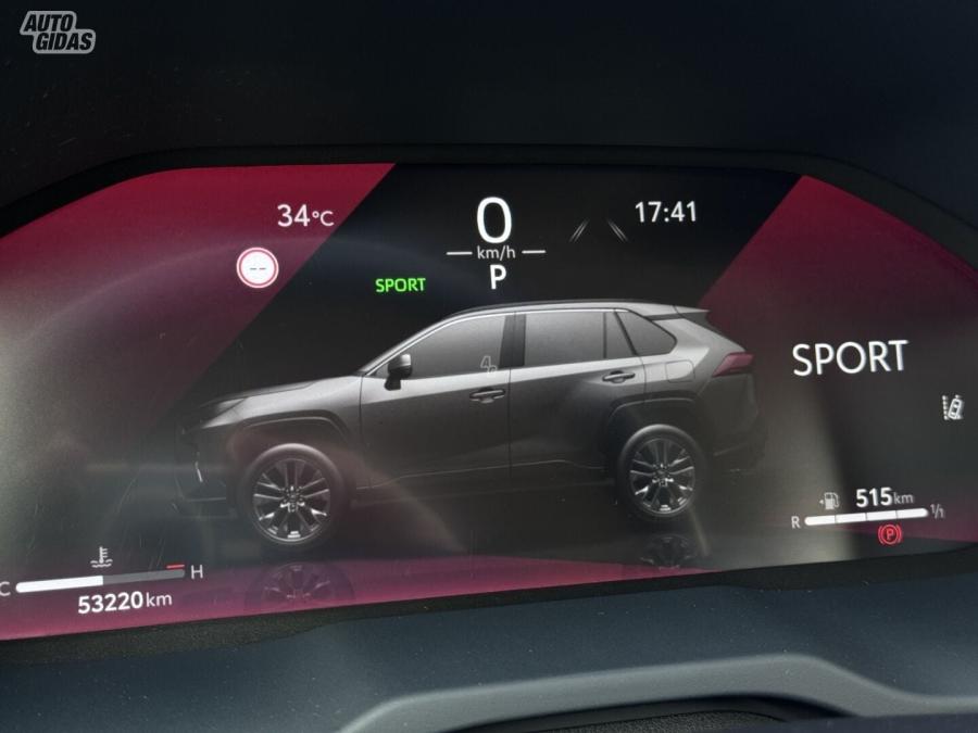 Серый Тойота РАВ 4 2023 в Авиженяй, объемом двигателя 2.00 л и пробегом 53 тыс. км за 27950 €, фото 14 на AUTOMOTO.COM.LV