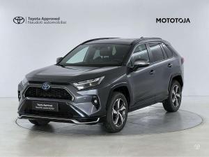 Pelēks Toyota RAV4 2023 Viļņa, ar dzinēja tilpumu 2.49 L un nobraukumu 69 tūkst. km par 39000 €, foto  vietnē AUTOMOTO.COM.LV