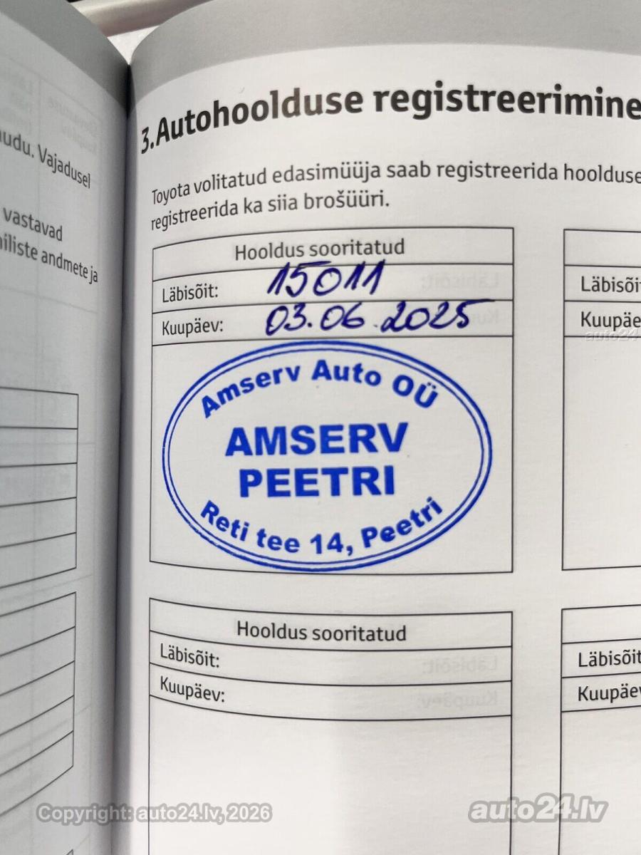 Grey Toyota RAV4 2024 in Tallinn, with an engine capacity of 2.50 L and mileage of 19 thousand km for 36700 €, photo 12 on AUTOMOTO.COM.LV
