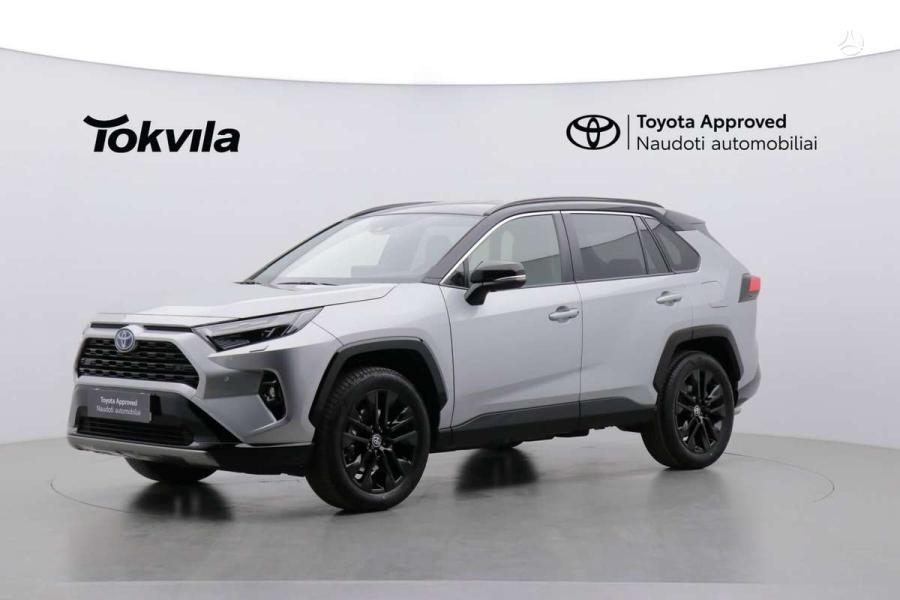 Pelēks Toyota RAV4 2024 Viļņa, ar dzinēja tilpumu 2.49 L un nobraukumu 41 tūkst. km par 39900 €, foto 1 vietnē AUTOMOTO.COM.LV