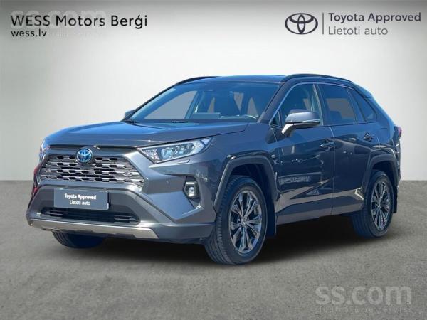 Pelēks Toyota RAV4 2024 Rīga, ar dzinēja tilpumu 2.50 L un nobraukumu 57 tūkst. km par 38990 €, foto 1 vietnē AUTOMOTO.COM.LV