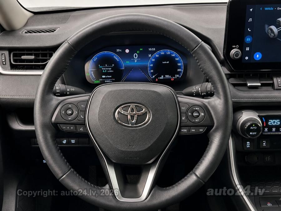 Grey Toyota RAV4 2024 in Tallinn, with an engine capacity of 2.50 L and mileage of 51 thousand km for 34990 €, photo 11 on AUTOMOTO.COM.LV
