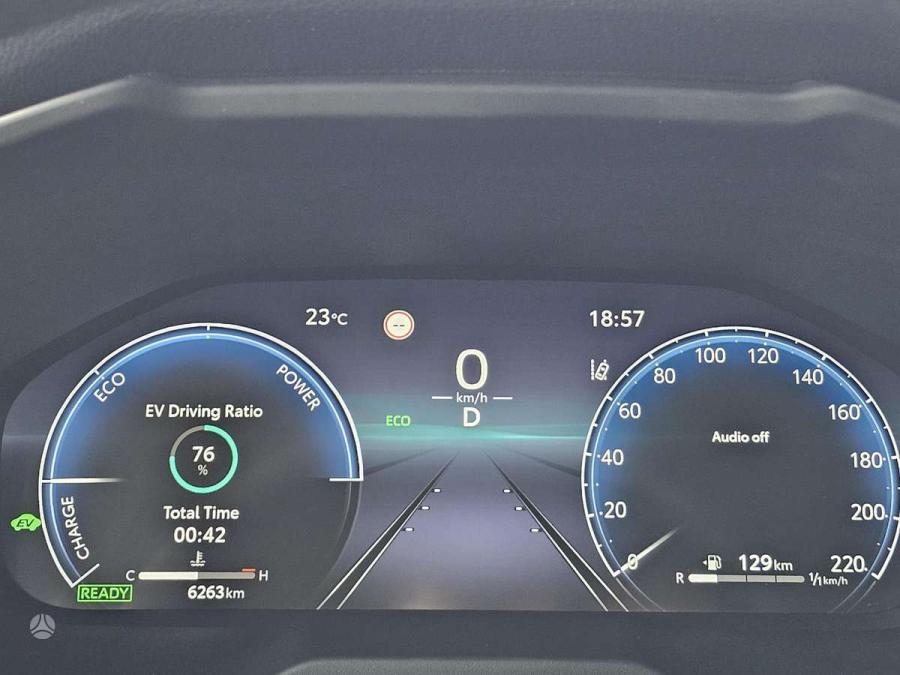 Pelēks Toyota RAV4 2024 Viļņa, ar dzinēja tilpumu 2.49 L un nobraukumu 6 tūkst. km par 33500 €, foto 25 vietnē AUTOMOTO.COM.LV