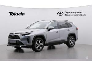 Grey Toyota RAV4 2024 in Vilnius, with an engine capacity of 2.49 L and mileage of 29 thousand km for 42900 €, photo  on AUTOMOTO.COM.LV