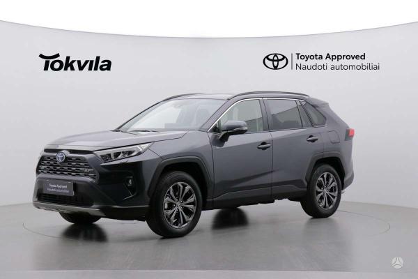 Pelēks Toyota RAV4 2025 Viļņa, ar dzinēja tilpumu 2.49 L un nobraukumu 9 tūkst. km par 43500 €, foto 1 vietnē AUTOMOTO.COM.LV