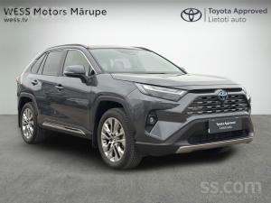 Grey Toyota RAV4 2025 in Riga, with an engine capacity of 2.50 L and mileage of 2 thousand km for 49990 €, photo 19 on AUTOMOTO.COM.LV