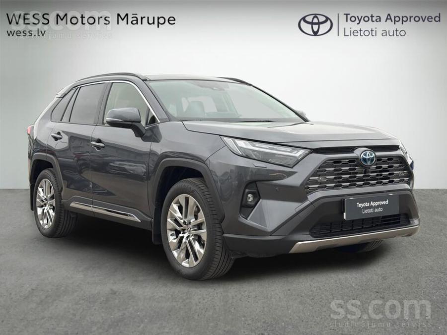 Grey Toyota RAV4 2025 in Riga, with an engine capacity of 2.50 L and mileage of 2 thousand km for 49990 €, photo 19 on AUTOMOTO.COM.LV