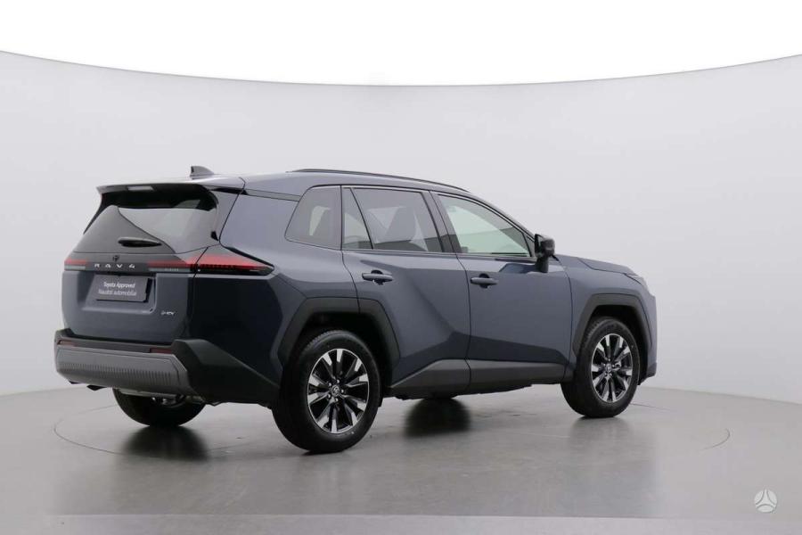 Grey Toyota RAV4 2026 in Vilnius, with an engine capacity of 2.49 L and mileage of 1 thousand km for 43980 €, photo 3 on AUTOMOTO.COM.LV