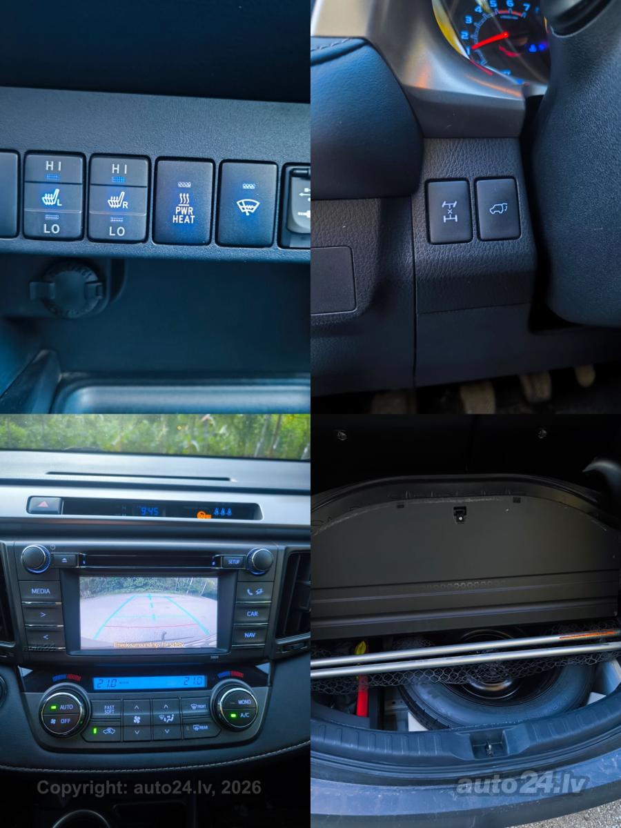 Pelēks Toyota RAV4 2014 Peltsamā, ar dzinēja tilpumu 2.00 L un nobraukumu 257 tūkst. km par 10500 €, foto 17 vietnē AUTOMOTO.COM.LV