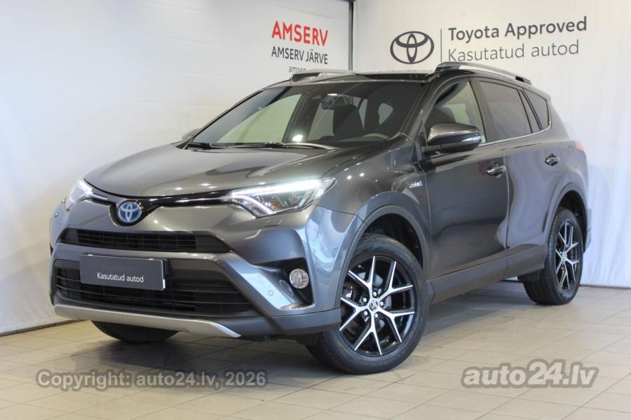 Pelēks Toyota RAV4 2017 Tallina, ar dzinēja tilpumu 2.50 L un nobraukumu 16 tūkst. km par 17990 €, foto 1 vietnē AUTOMOTO.COM.LV