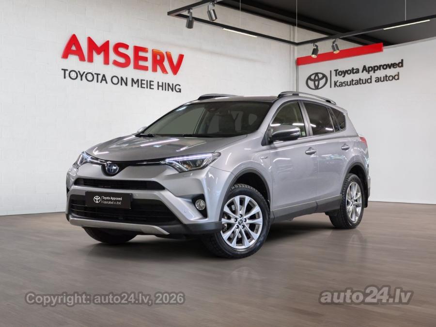 Pelēks Toyota RAV4 2017 Tallina, ar dzinēja tilpumu 2.50 L un nobraukumu 149 tūkst. km par 18990 €, foto 1 vietnē AUTOMOTO.COM.LV