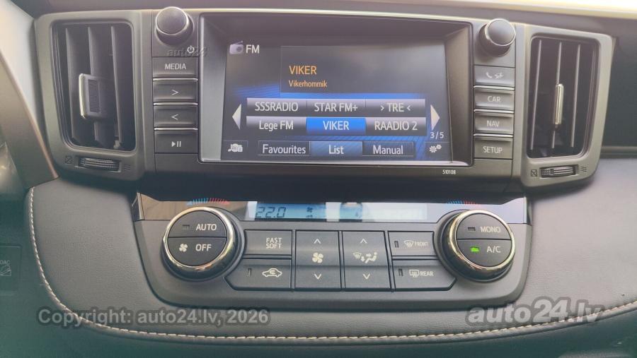 Pelēks Toyota RAV4 2018 Tallina, ar dzinēja tilpumu 1.99 L un nobraukumu 101 tūkst. km par 18895 €, foto 15 vietnē AUTOMOTO.COM.LV