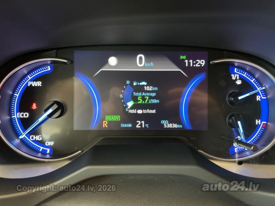 Pelēks Toyota RAV4 2019 Pērnava, ar dzinēja tilpumu 2.50 L un nobraukumu 53 tūkst. km par 23500 €, foto 14 vietnē AUTOMOTO.COM.LV