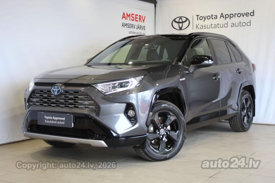 Grey Toyota RAV4 2019 in Tallinn, with an engine capacity of 2.50 L and mileage of 153 thousand km for 25490 €, photo 1 on AUTOMOTO.COM.LV