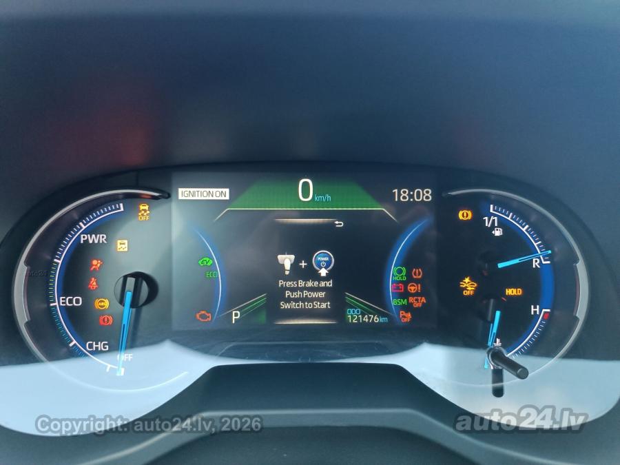 Pelēks Toyota RAV4 2019 Tallina, ar dzinēja tilpumu 2.50 L un nobraukumu 121 tūkst. km par 26990 €, foto 20 vietnē AUTOMOTO.COM.LV
