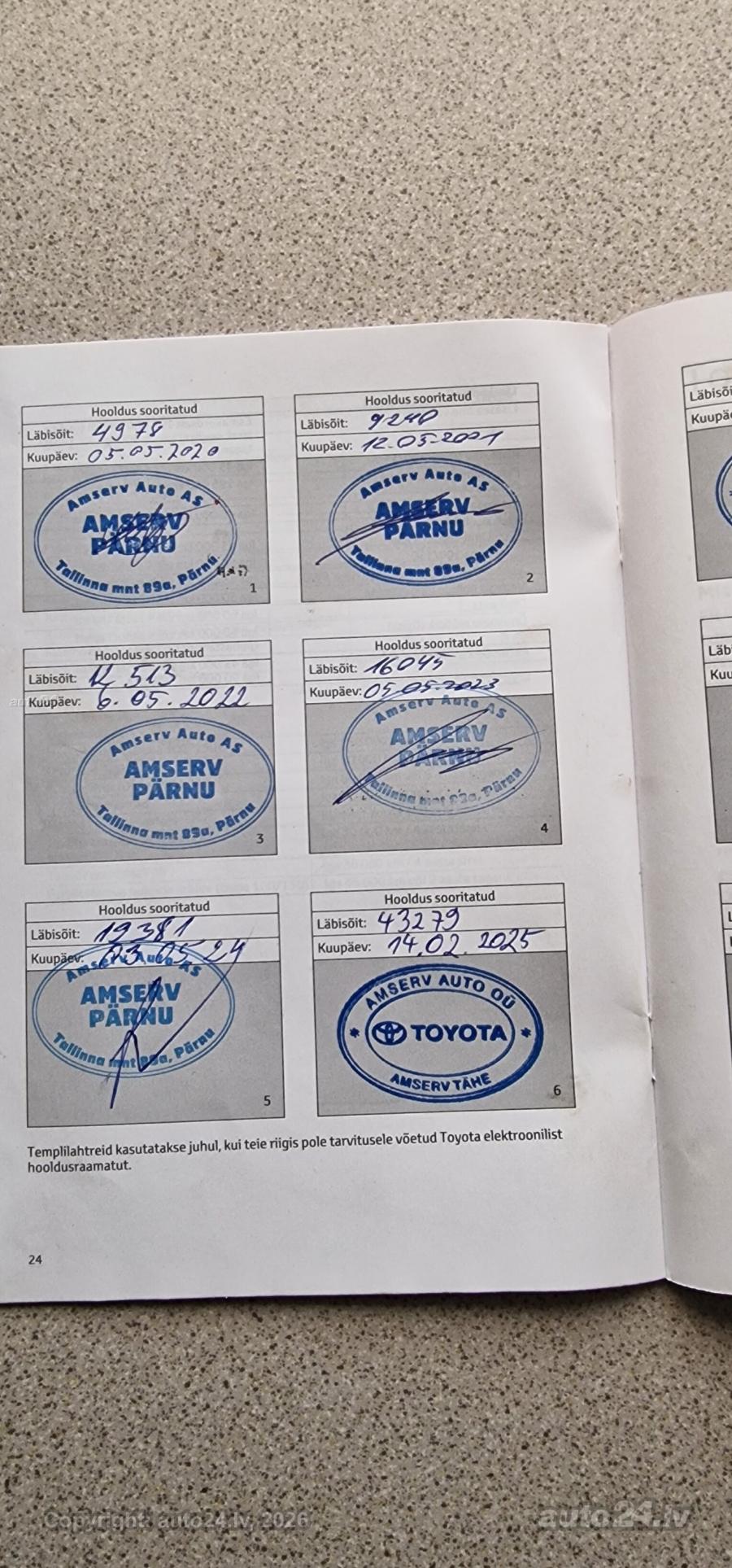 Pelēks Toyota RAV4 2019 Tallina, ar dzinēja tilpumu 2.00 L un nobraukumu 104 tūkst. km par 21700 €, foto 25 vietnē AUTOMOTO.COM.LV