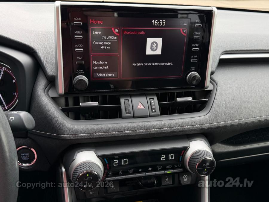 Pelēks Toyota RAV4 2020 Pērnava, ar dzinēja tilpumu 2.00 L un nobraukumu 107 tūkst. km par 25900 €, foto 9 vietnē AUTOMOTO.COM.LV
