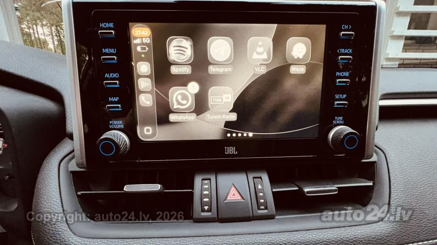 Pelēks Toyota RAV4 2020 Tallina, ar dzinēja tilpumu 2.50 L un nobraukumu 75 tūkst. km par 31000 €, foto 12 vietnē AUTOMOTO.COM.LV