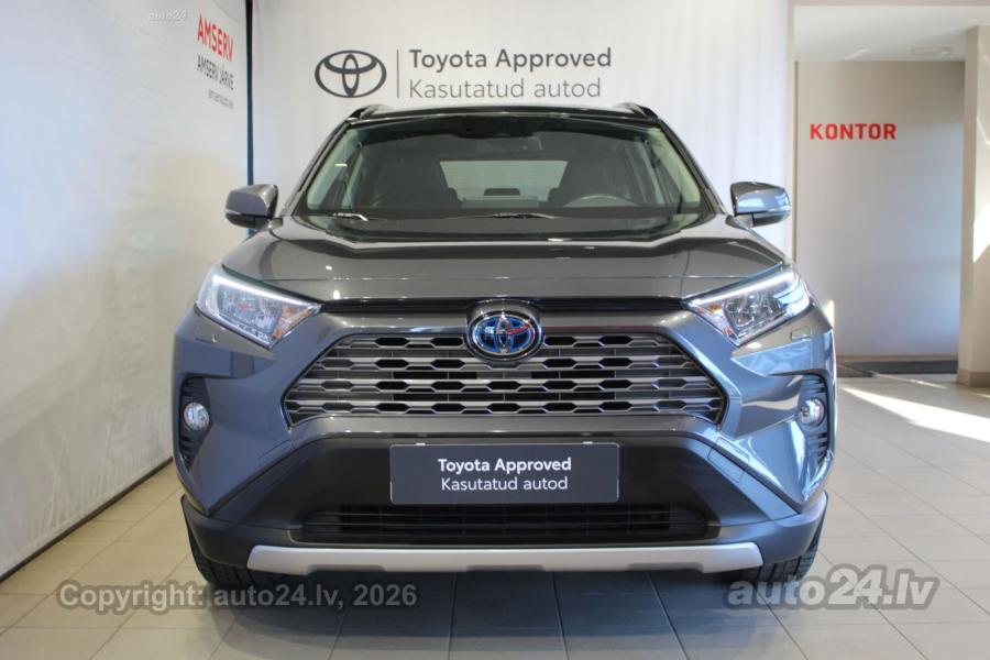 Pelēks Toyota RAV4 2021 Tallina, ar dzinēja tilpumu 2.50 L un nobraukumu 68 tūkst. km par 29990 €, foto 6 vietnē AUTOMOTO.COM.LV