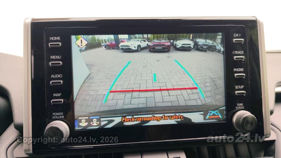 Grey Toyota RAV4 2021 in Tallinn, with an engine capacity of 2.49 L and mileage of 61 thousand km for 30995 €, photo 15 on AUTOMOTO.COM.LV