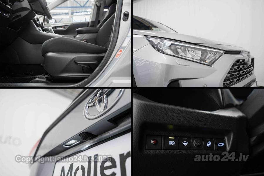 Pelēks Toyota RAV4 2022 Tallina, ar dzinēja tilpumu 2.00 L un nobraukumu 50 tūkst. km par 28500 €, foto 13 vietnē AUTOMOTO.COM.LV