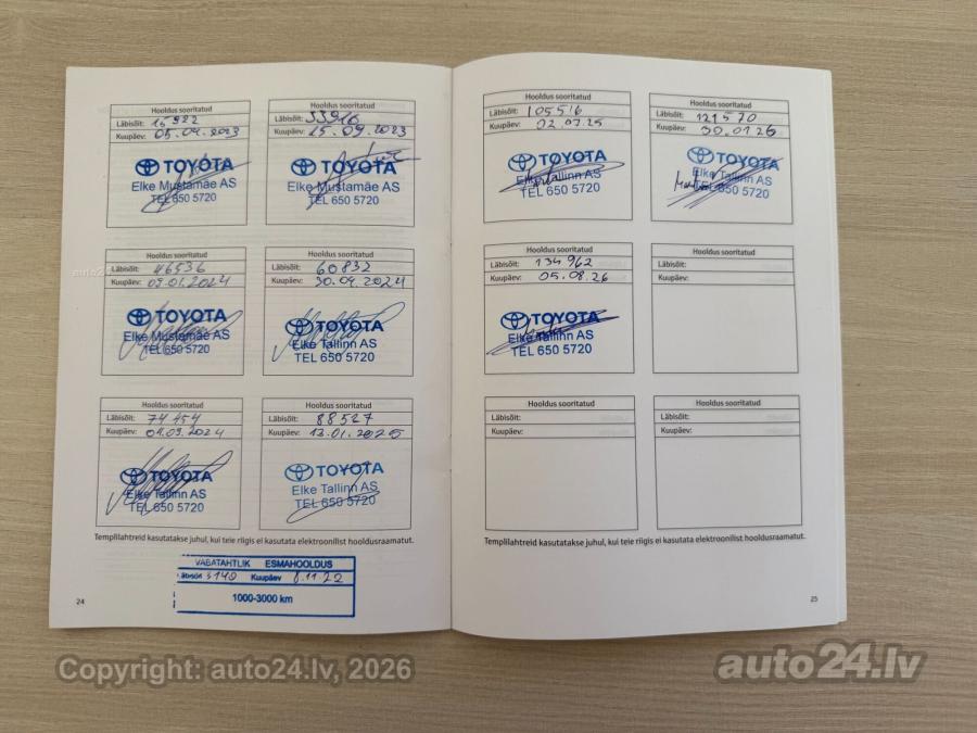 Серый Тойота РАВ 4 2022 в Таллин, объемом двигателя 2.50 л и пробегом 140 тыс. км за 26990 €, фото 22 на AUTOMOTO.COM.LV