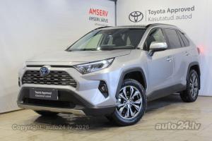 Pelēks Toyota RAV4 2023 Tallina, ar dzinēja tilpumu 2.50 L un nobraukumu 64 tūkst. km par 35490 €, foto  vietnē AUTOMOTO.COM.LV