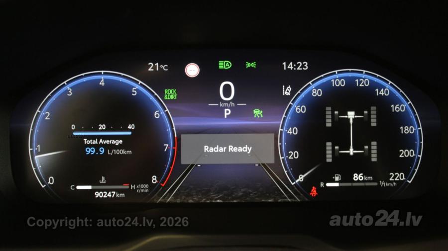 Grey Toyota RAV4 2023 in Tallinn, with an engine capacity of 2.00 L and mileage of 90 thousand km for 31490 €, photo 14 on AUTOMOTO.COM.LV