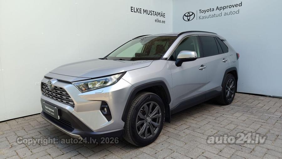Grey Toyota RAV4 2023 in Tallinn, with an engine capacity of 1.99 L and mileage of 35 thousand km for 31995 €, photo 1 on AUTOMOTO.COM.LV