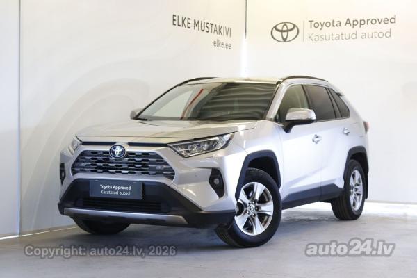Grey Toyota RAV4 2024 in Tallinn, with an engine capacity of 2.49 L and mileage of 37 thousand km for 34490 €, photo 1 on AUTOMOTO.COM.LV