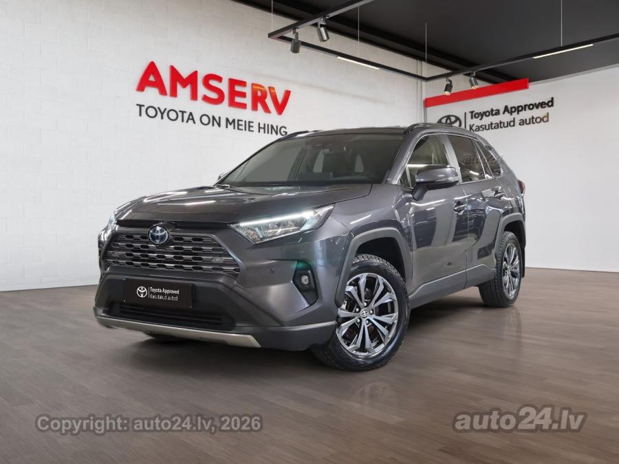 Pelēks Toyota RAV4 2024 Tallina, ar dzinēja tilpumu 2.50 L un nobraukumu 59 tūkst. km par 36990 €, foto 1 vietnē AUTOMOTO.COM.LV
