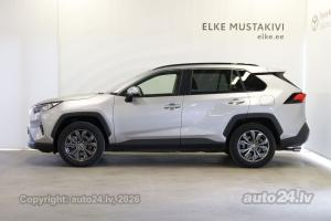 Grey Toyota RAV4 2025 in Tallinn, with an engine capacity of 2.49 L and mileage of 9 thousand km for 37990 €, photo 4 on AUTOMOTO.COM.LV