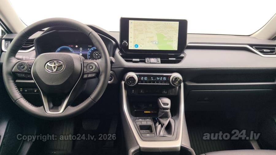 Grey Toyota RAV4 2025 in Tallinn, with an engine capacity of 2.49 L and mileage of 13 thousand km for 39995 €, photo 9 on AUTOMOTO.COM.LV