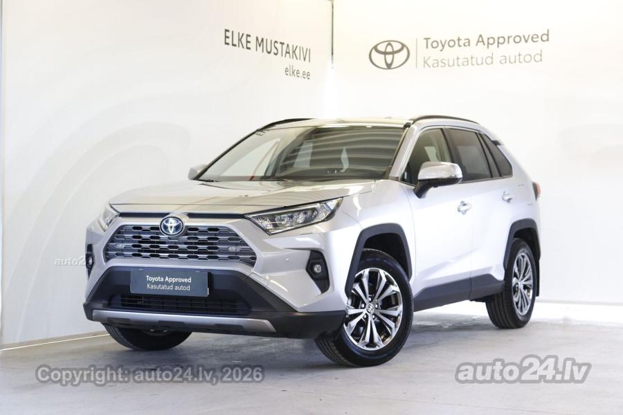 Grey Toyota RAV4 2025 in Tallinn, with an engine capacity of 2.49 L and mileage of 9 thousand km for 38900 €, photo 1 on AUTOMOTO.COM.LV