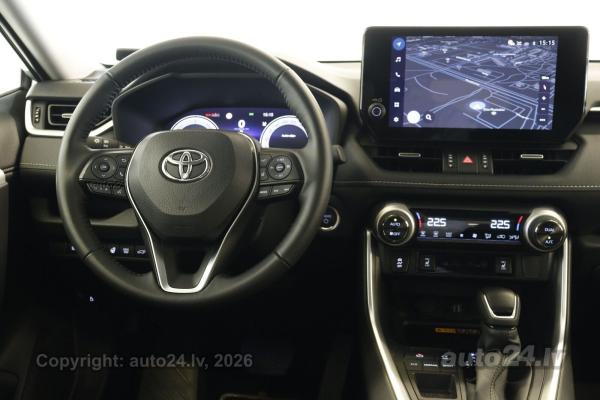 Grey Toyota RAV4 2025 in Tallinn, with an engine capacity of 2.49 L and mileage of 11 thousand km for 38900 €, photo 9 on AUTOMOTO.COM.LV