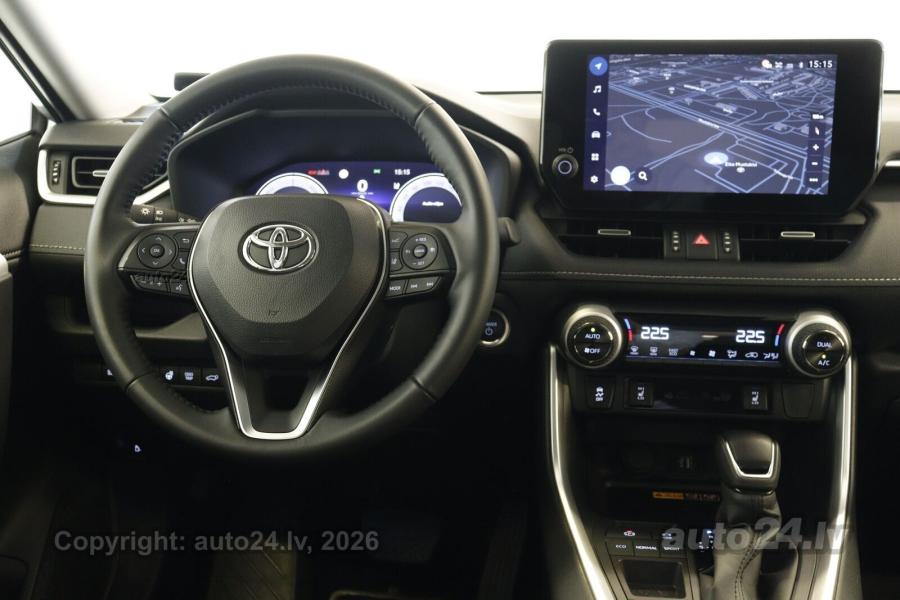 Grey Toyota RAV4 2025 in Tallinn, with an engine capacity of 2.49 L and mileage of 11 thousand km for 38900 €, photo 10 on AUTOMOTO.COM.LV
