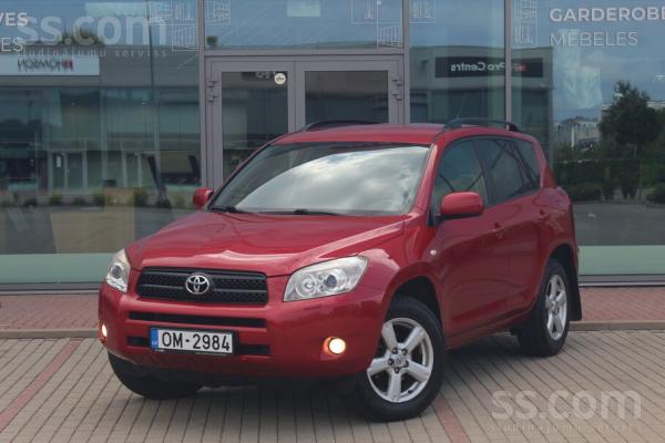 Sarkans Toyota RAV4 2007 Rīga, ar dzinēja tilpumu 2.00 L un nobraukumu 218 tūkst. km par 4999 €, foto 2 vietnē AUTOMOTO.COM.LV