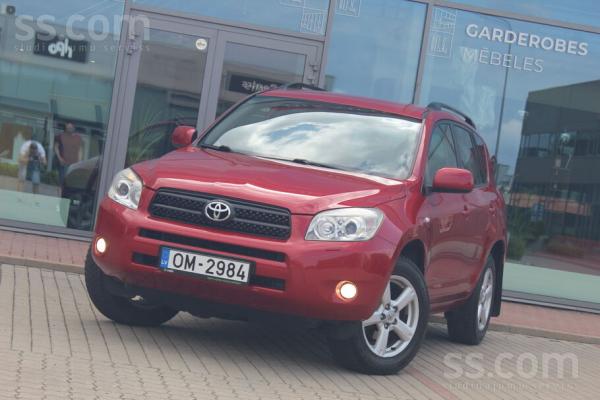 Sarkans Toyota RAV4 2007 Rīga, ar dzinēja tilpumu 2.00 L un nobraukumu 218 tūkst. km par 4999 €, foto 8 vietnē AUTOMOTO.COM.LV