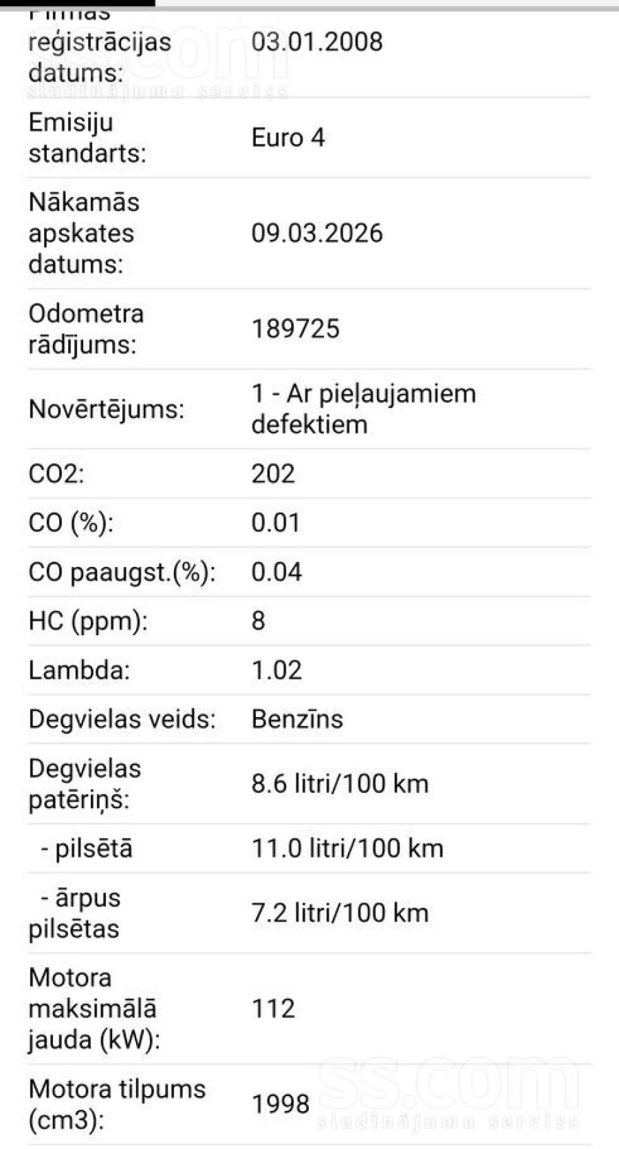 Красный Тойота РАВ 4 2008 в Резекне, объемом двигателя 2.00 л и пробегом 192 тыс. км за 4495 €, фото 22 на AUTOMOTO.COM.LV